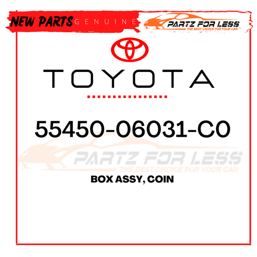 55450-06031-C0 TOYOTA GENUINE BOX ASSY, COIN 5545006031C0 OEM | eBay