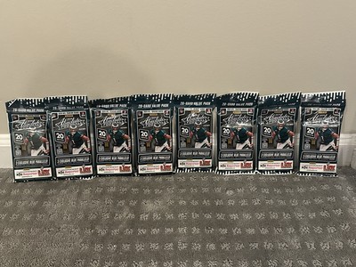8 packs 2024 Panini Absolute Football 20 Card Jumbo Value Cello Factory ...