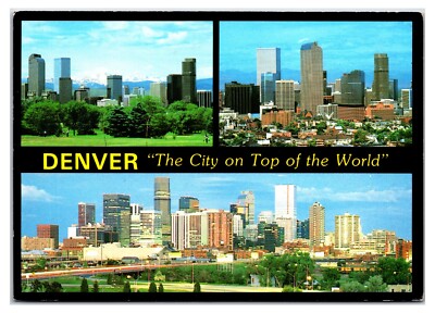Vintage 1990s - Views of The City of Denver, Colorado Postcard ...
