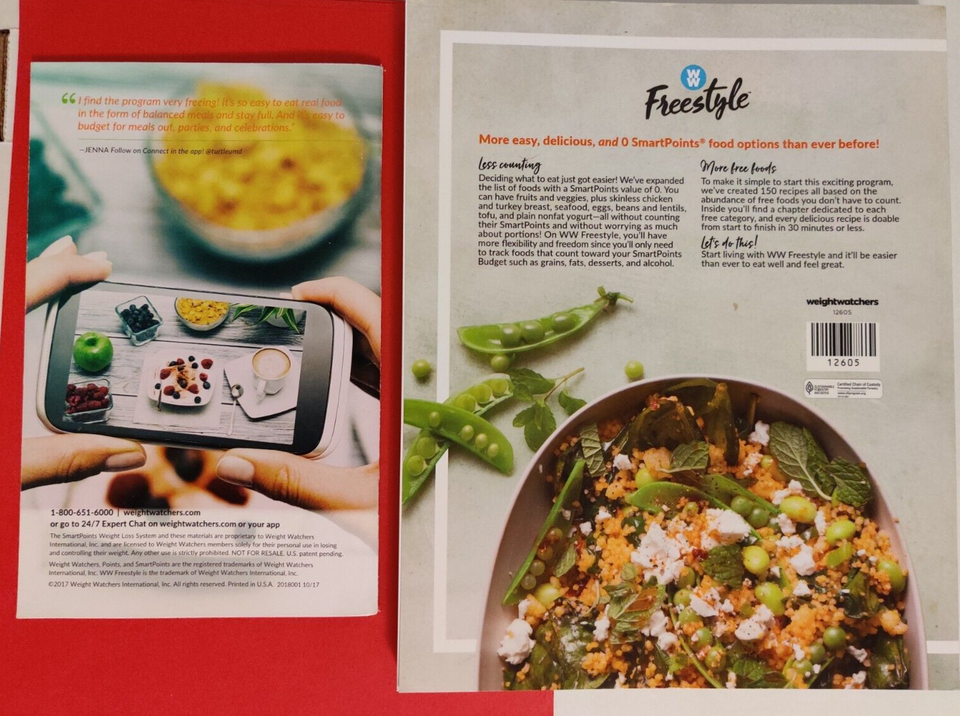 The Essential WW Freestyle Cookbook 2018 Weight Watchers and Eat What You Love | eBay