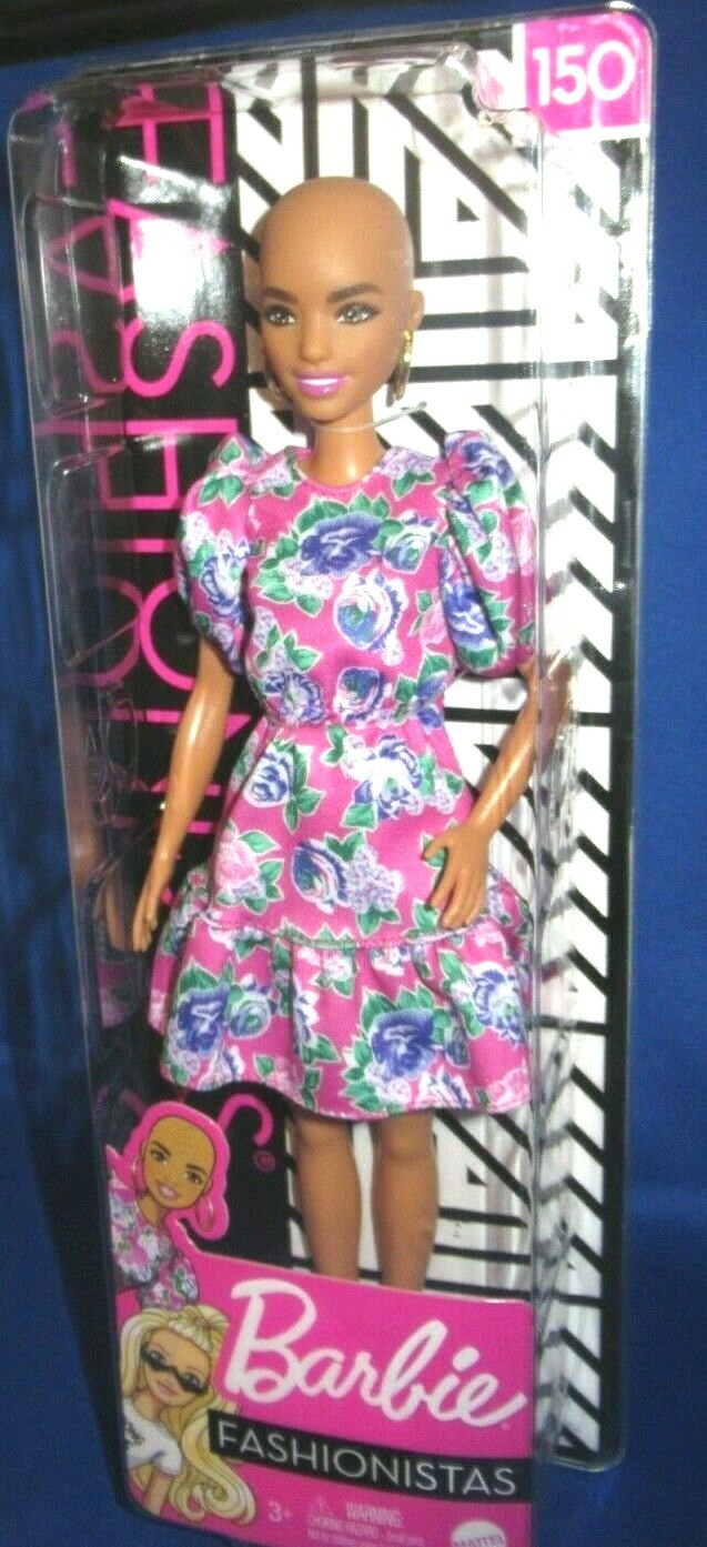 BARBIE COLLECTOR FASHIONISTAS #150 BALD BARBIE DOLL , NEW | eBay