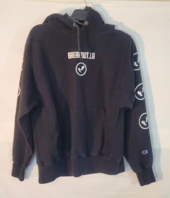 Breakout Los Angeles Black Hoodie Grand Opening Men's Size Medium ...
