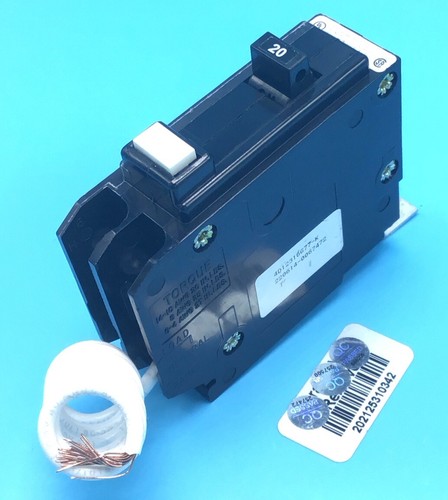 New Circuit Breaker Eaton QBGF1020 20 Amp 1 Pole GFCI 10kA Quicklag ...