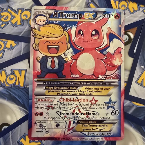 Chibi Trump Pokemon Card | eBay