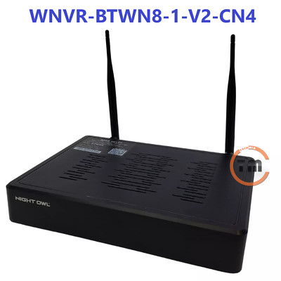 Night Owl WNVR-BTWN8-1-V2-CN4 10 Channel 4K Wi-Fi NVR ONLY with 1TB ...