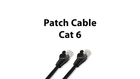 1Ft Cat6 Ethernet RJ45 Lan Wire Network Black UTP 1 Foot Patch Cable (5 ...