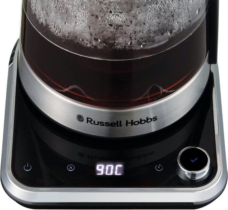 NEW RUSSELL HOBBS Attentiv 3000W 1.7L Variable Temperature Kettle In ...