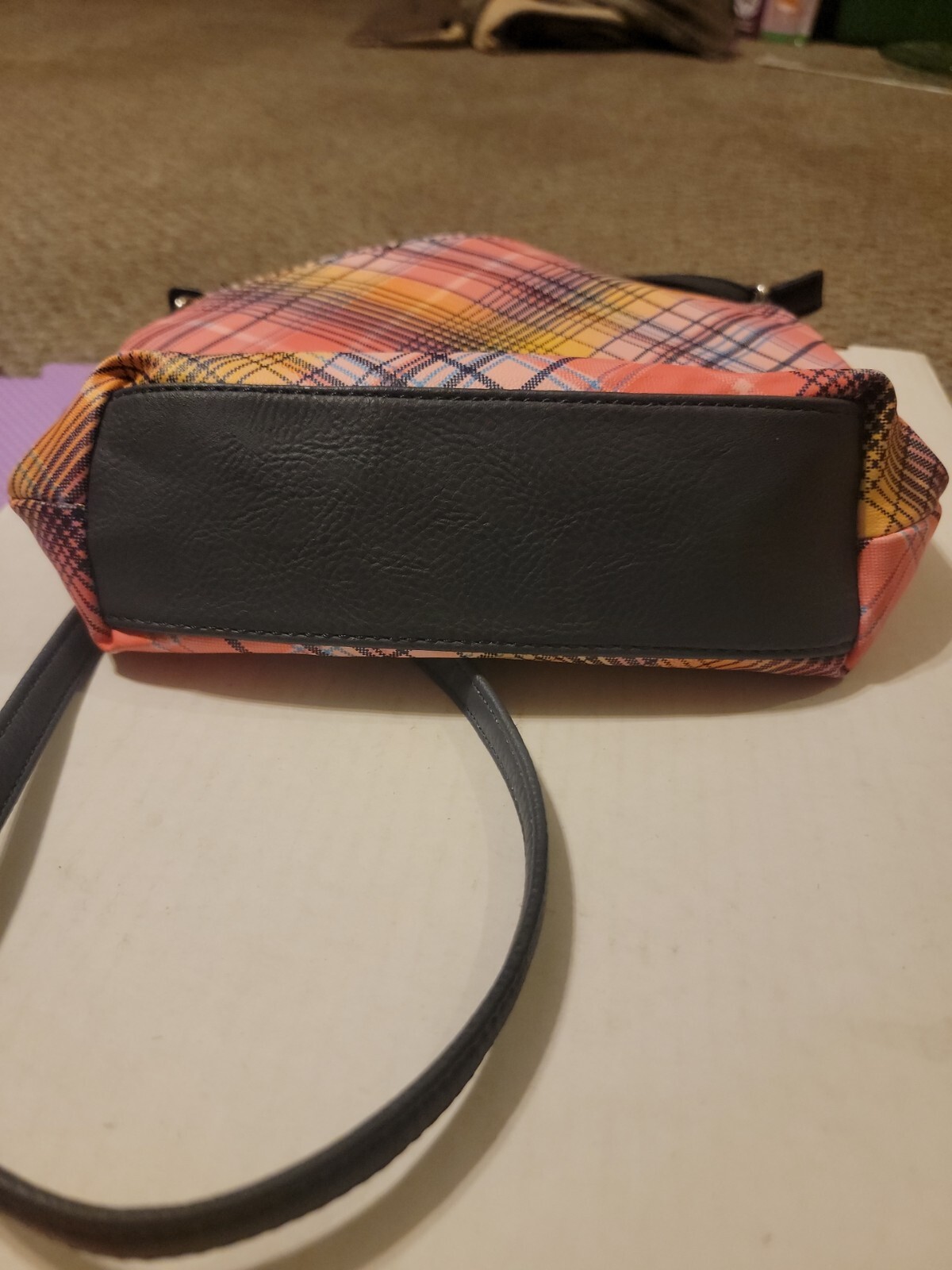 MultiSac Shoulder Bag/Crossbody Purse Pink Yellow Blue Multicolors | eBay