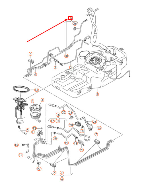 Genuine Audi Pipe 8R0201220A OEM for sale online | eBay