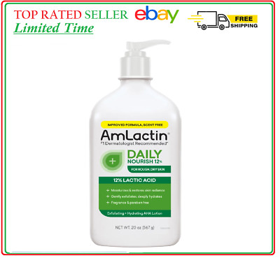 AmLactin Moisturizing Body Lotion, 20 Ounces | eBay