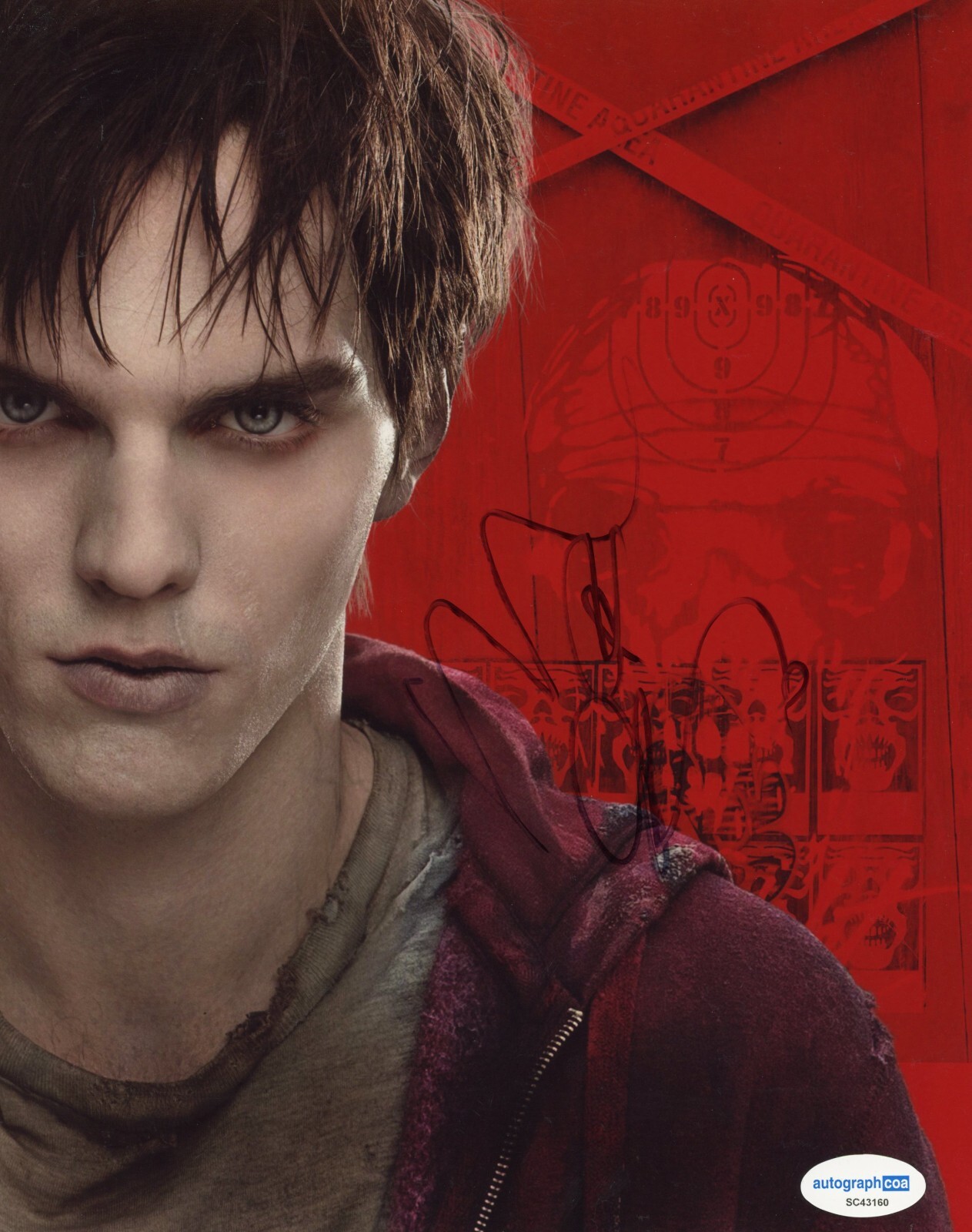 Nicholas Hoult Warm Bodies Autographed Signed 8x10 Photo ACOA | eBay