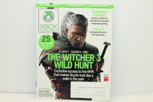 The Official XBOX Magazine April 2015 The Witcher 3 Wild Hunt PT23 | eBay
