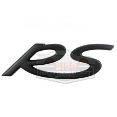Porsche 911 993 "RS" Black Emblem Genuine 9935592410270C | eBay