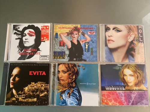 MADONNA 6 LOT: IMPORTS Borderline, American Life POSTER, Hollywood ...