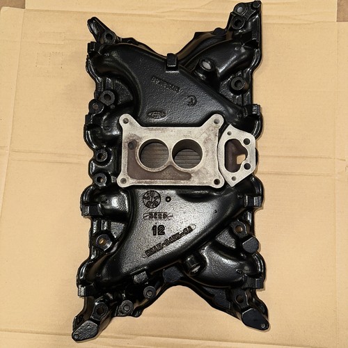 1970 1971 FORD Mustang 351 Cleveland 351c D3AE-9425-CA OEM Intake ...