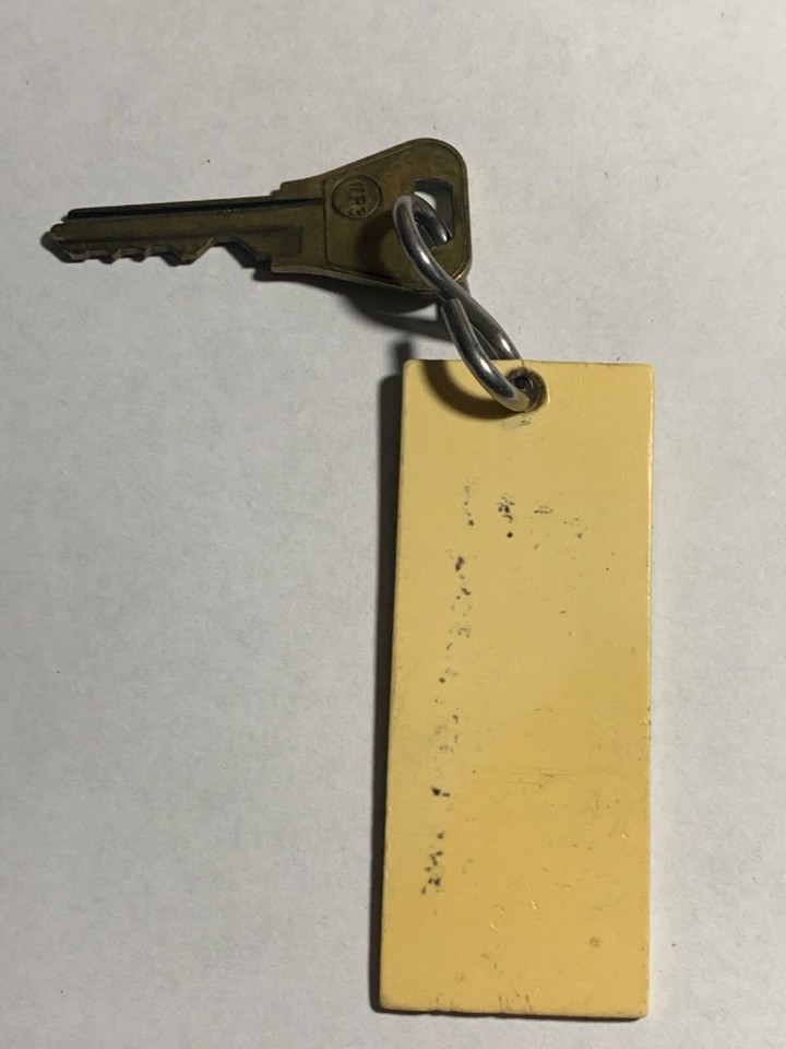 Vintage Hotel Motel Room Key Fob with Key #137 | eBay