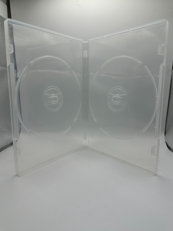 Lot of 10, 20, 30, 50 0R 100 Empty White or Black DVD Cases, NEW , HIGH ...