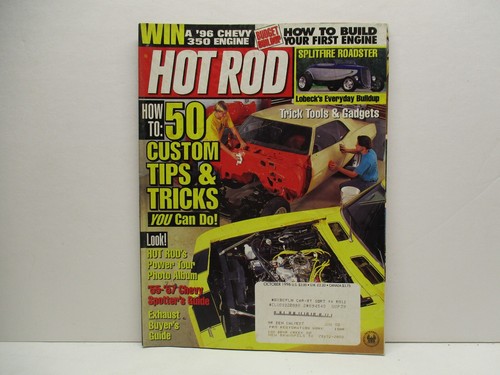 Oct. 1996 Hot Rod Magazine Chevy Ford Dodge Honda Toyota Plymouth Rat ...