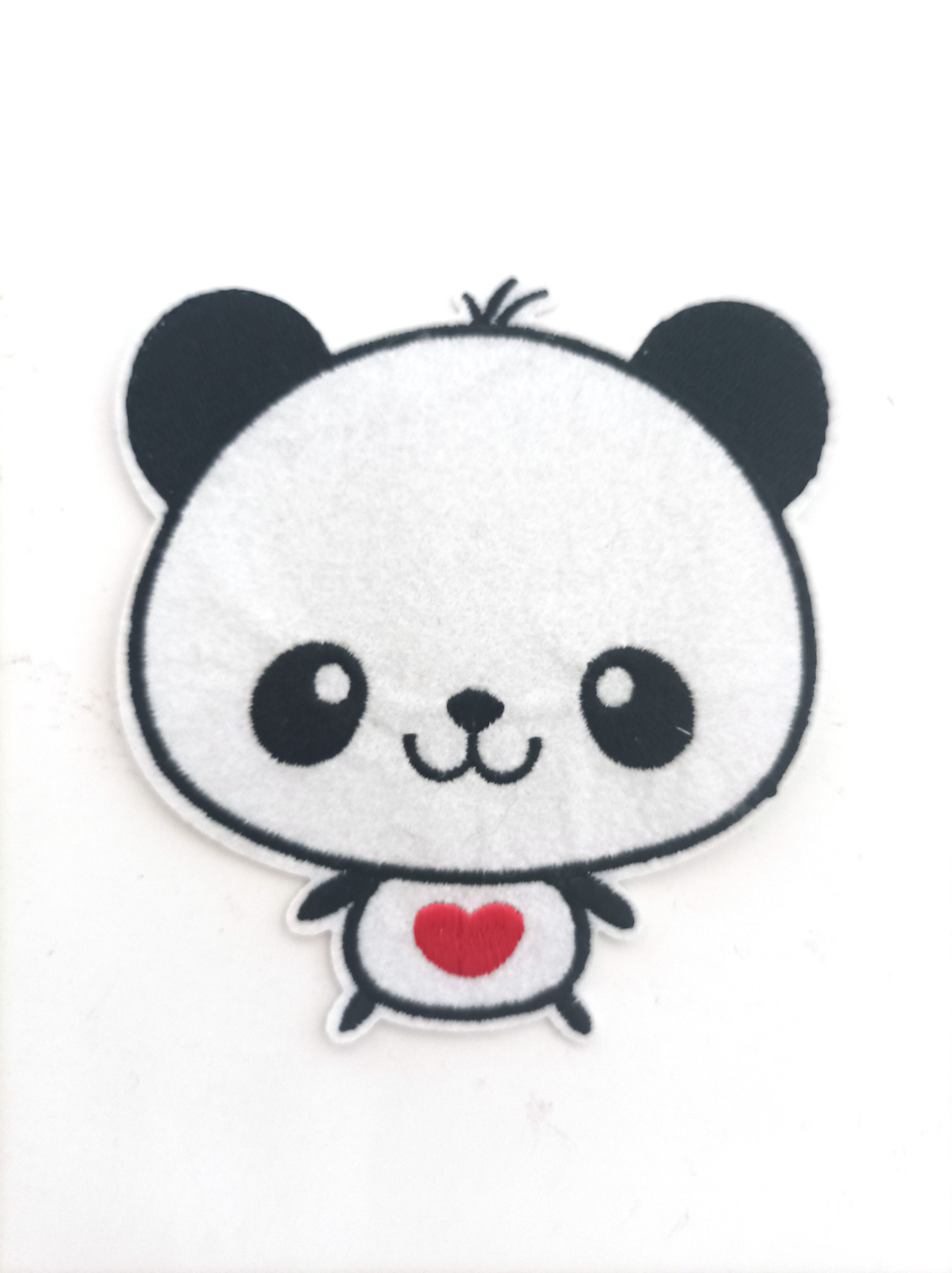 Decoration Cartoon Craft Applique Embroidered cute Patch Pandas Iron-On ...