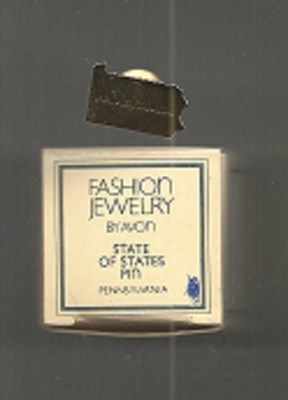 RARE VTG 1982 AVON STATE OF STATES PIN-PENNSYLVANIA-NEW IN BOX -FREE ...