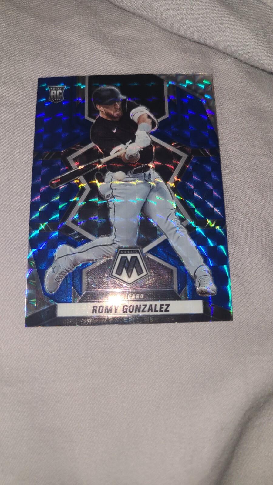 2022 Mosaic Baseball Reactive Blue Rookies #214 #15/ 99 Romy Gonzalez ...