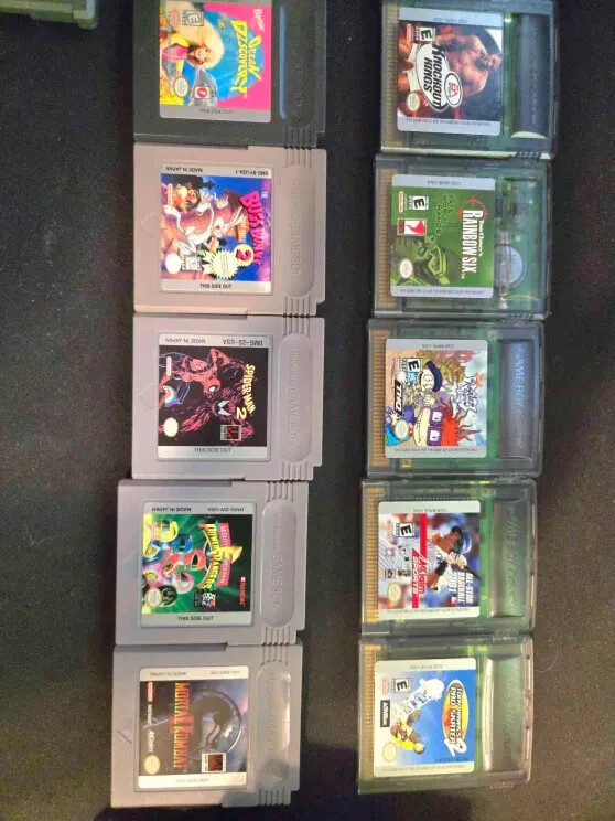 20 X Gameboy, Gameboy Color, Gameboy Advance Bundle. Cart Only. AS IS ...