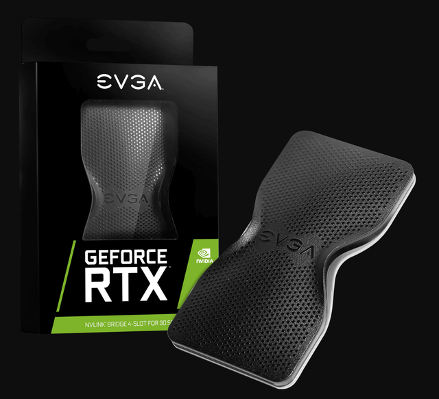 Nvlink Rtx30 SLI Bridge for RTX 3090 by EVGA 4-slot Spacing for sale ...