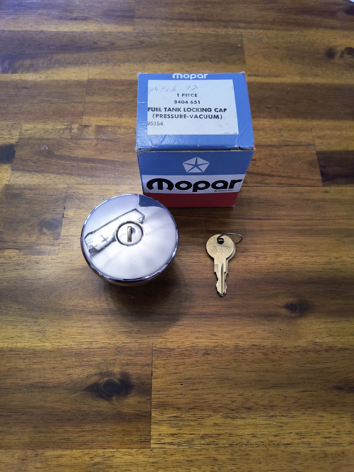 NOS Mopar 1971 Plymouth Roadrunner GTX Dodge Charger Locking Gas Cap ...