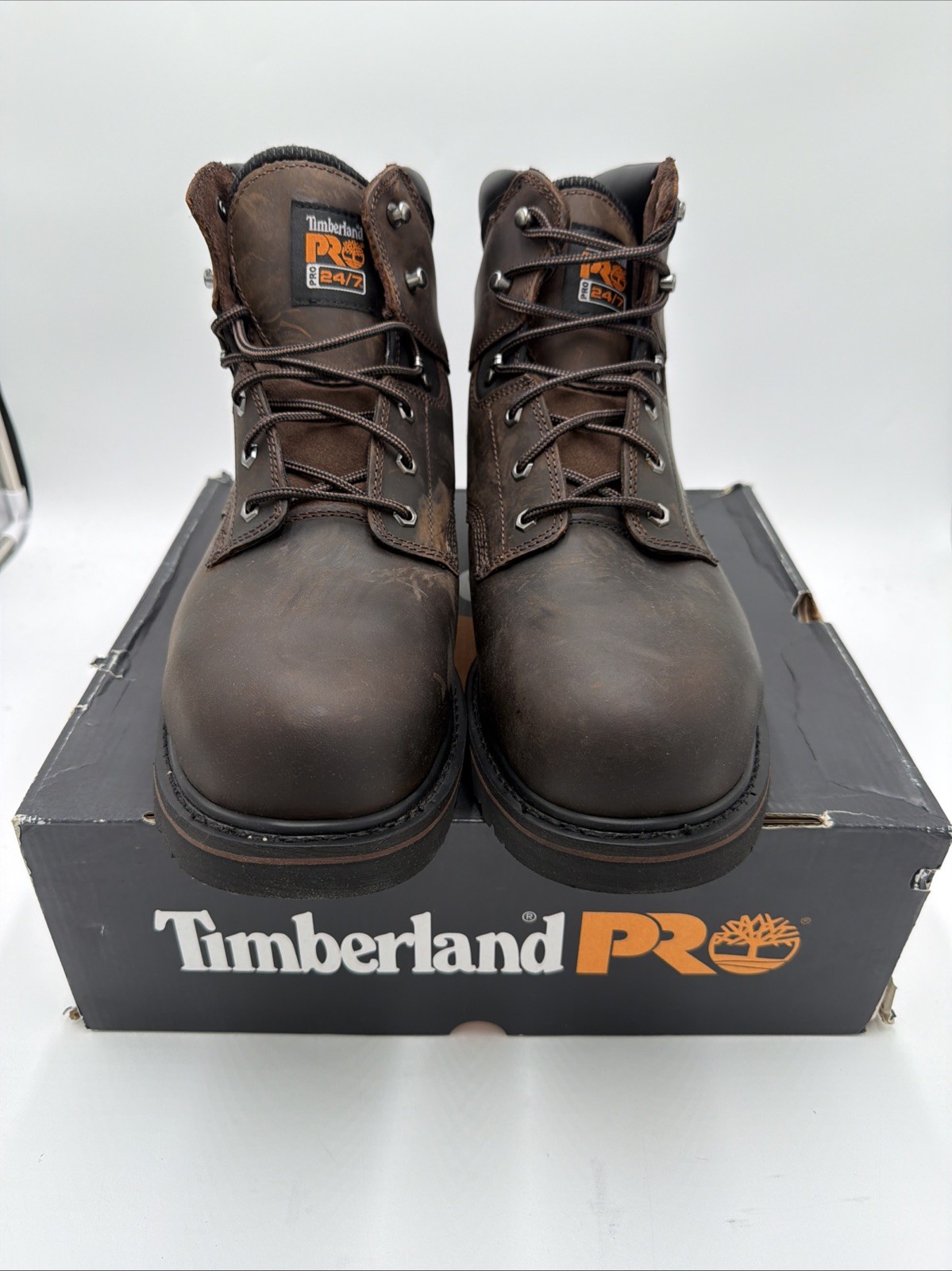 Timberland Pro Series Pit Boss 6” STEEL SAFETY TOE Work Boots sz 14 NWB ...