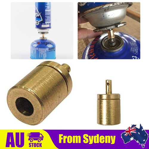Cylinder Filling Butane Canister Gas Refill Adapter Copper Outdoor Camp ...