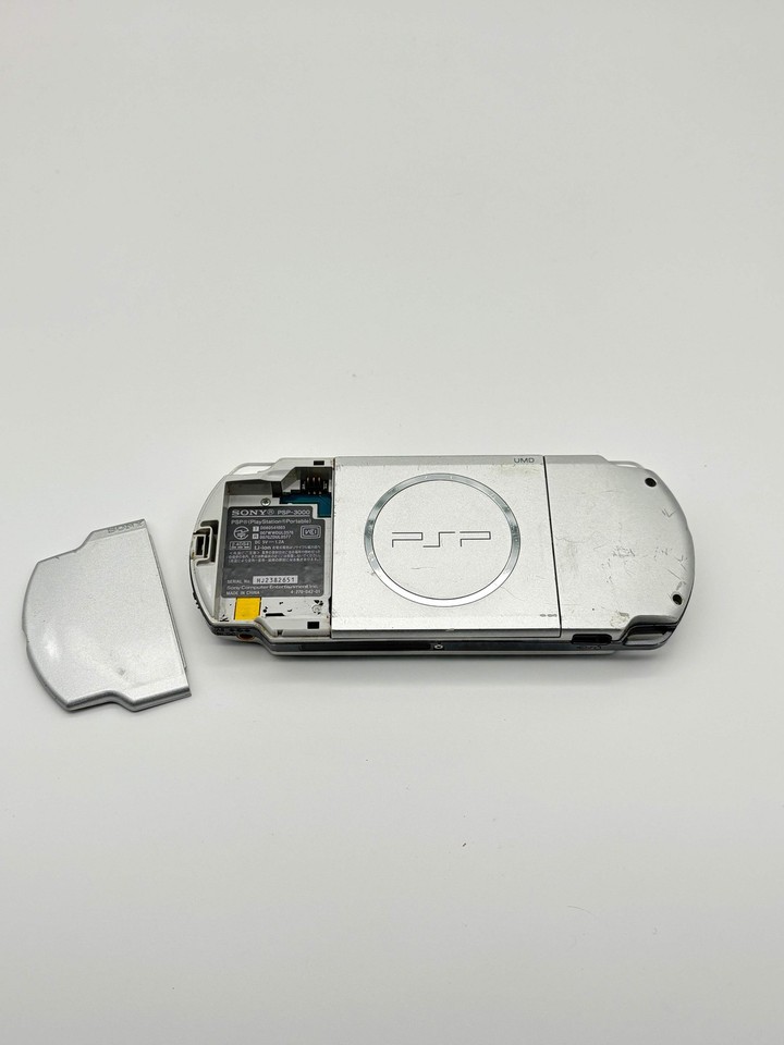 Sony PSP-3000 Silver Console #01 No Battery AS IS | eBay