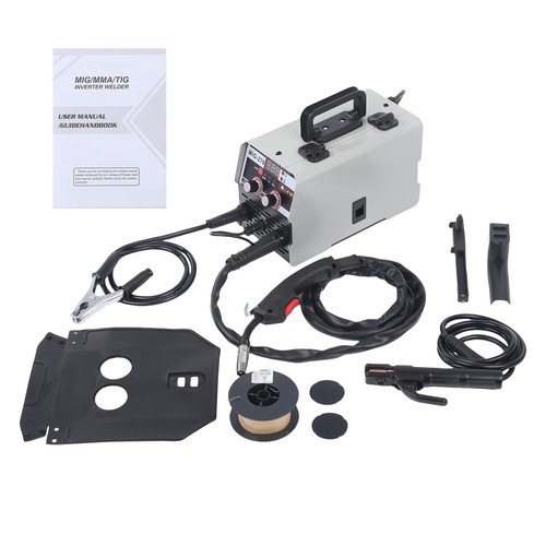 MIG-270 110V Gasless / Lift TIG / MMAW 3in1 Welding Machine Flux Core ...