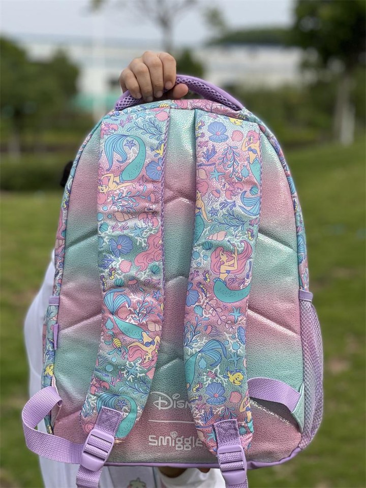 Disney Smiggle Ariel Mermaid Princess Kid Backpack Lunch Bag B'day Gift ...