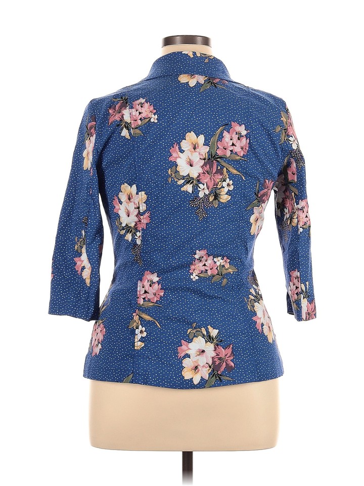 Dazz Women Blue Blazer 1X Plus | eBay