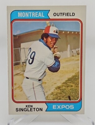 1974 Topps Ken Singleton #25 Vintage Montreal Expos Baseball Card | eBay