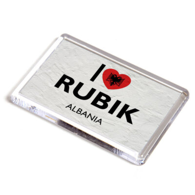 FRIDGE MAGNET - I Love Rubik, Albania | eBay UK