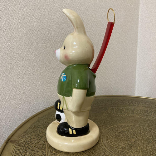 Vintage Kato Kogei Japan Hand Painted Rabbit Figurine Shoehorn Holder ...