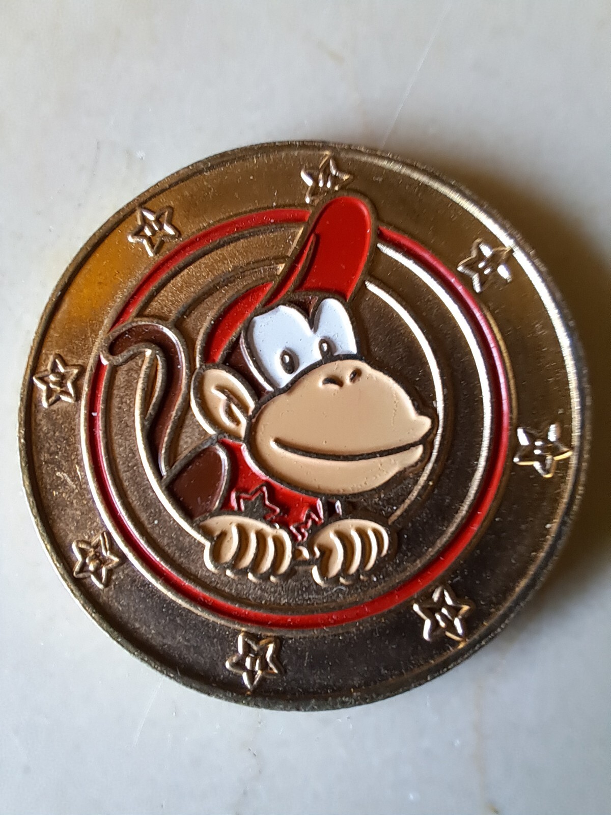 RARE NINTENDO SUPER MARIO BROTHERS DIDDY KONG COIN TOKEN | eBay