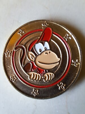 RARE NINTENDO SUPER MARIO BROTHERS DIDDY KONG COIN TOKEN | eBay