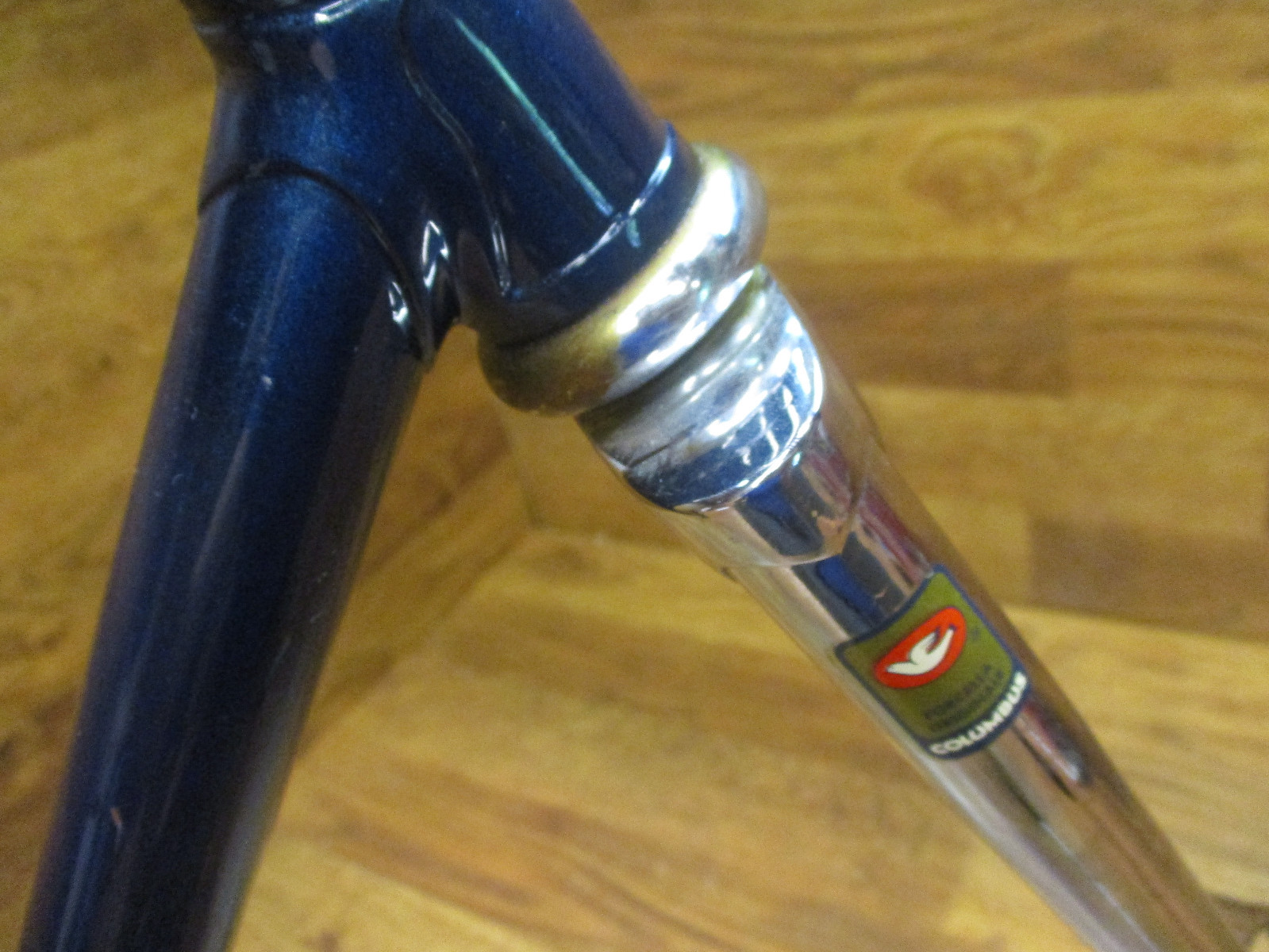 RARE VINTAGE SEROTTA CLUB RACER COLUMBUS STEEL LUGGED TRACK BIKE FRAME ...