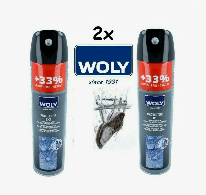 Woly 3x3 300ml Suede Leather Protector Waterproof Spray | eBay