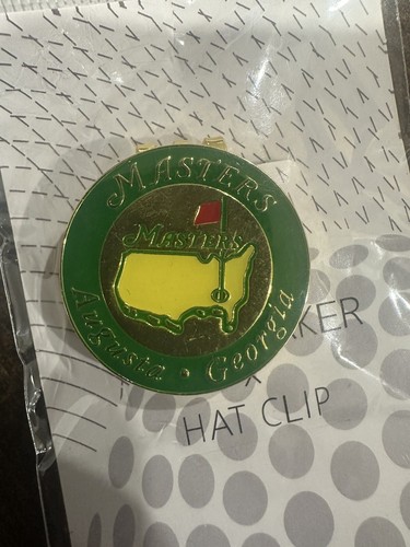 Golf Ball Marker With Hat Clip MASTERS | eBay