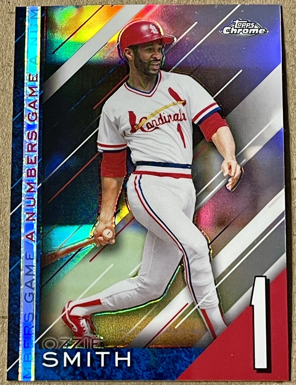2020 Topps Chrome Update MLB Ozzie Smith A Numbers Game #NGC-21 | eBay