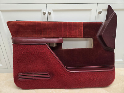 Chevrolet 454SS Silverado Sport GMC Sierra Door Panel OEM | Maroon Red ...