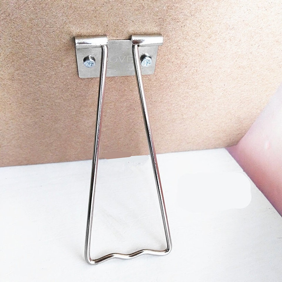 2Pcs Photo Picture Frame Iron Bracket Stand Pedestal Back Support For ...