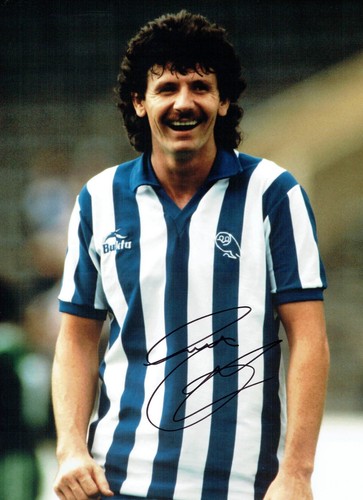 Terry CURRAN Signed Autograph 16x12 Photo 1 Sheffield Wednesday OWLS ...