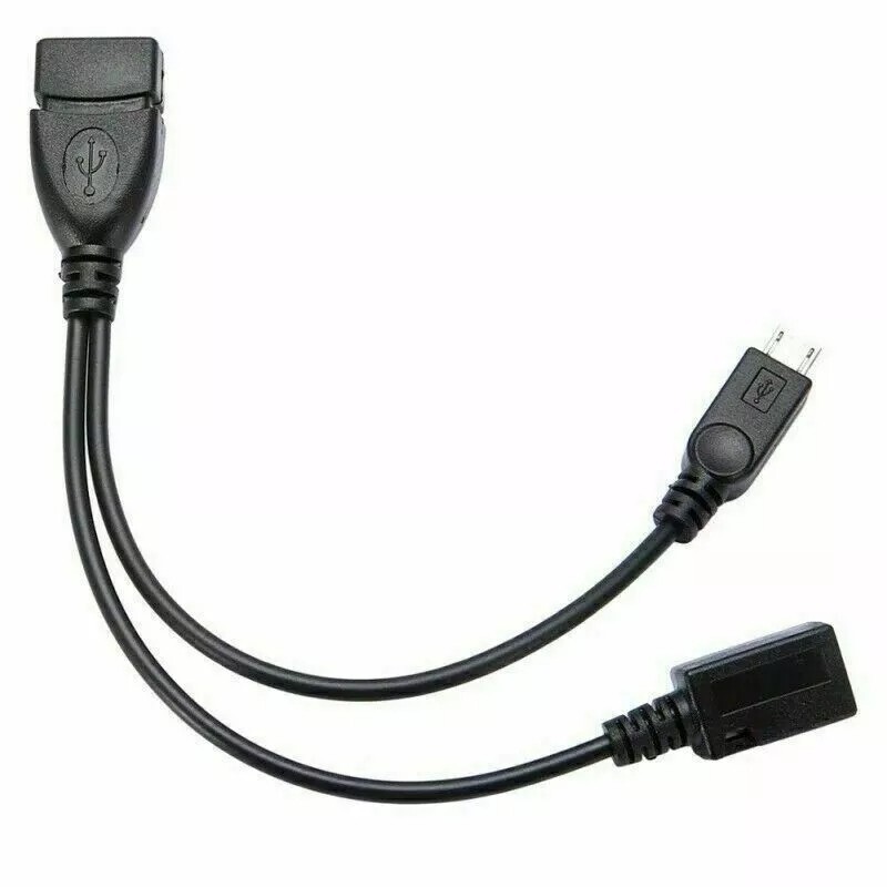 Micro USB Host OTG Cable with USB Power For Samsung / HTC / Nexus / LG ...