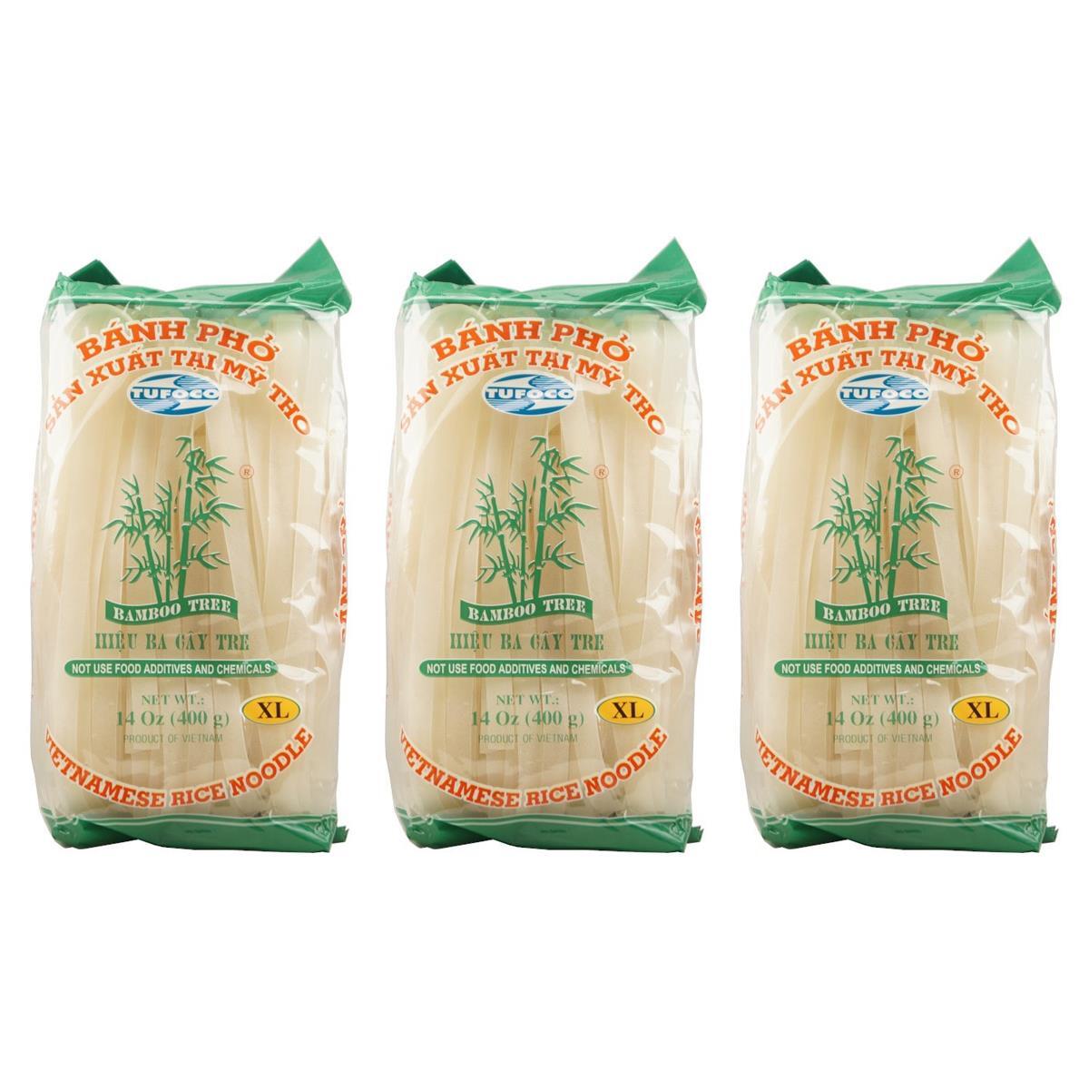 Bamboo Tree Rice Noodles (XL-10mm) 400g - Pack of 3 | eBay UK
