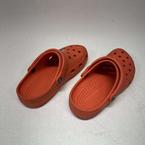 Crocs Classic Junior Size 5 Tangerine Orange Unisex Clog Sandal Shoe | eBay