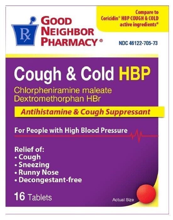 GNP COUGH + COLD HBP TAB 16CT x 10 Boxes (160 Total Tablets) | eBay